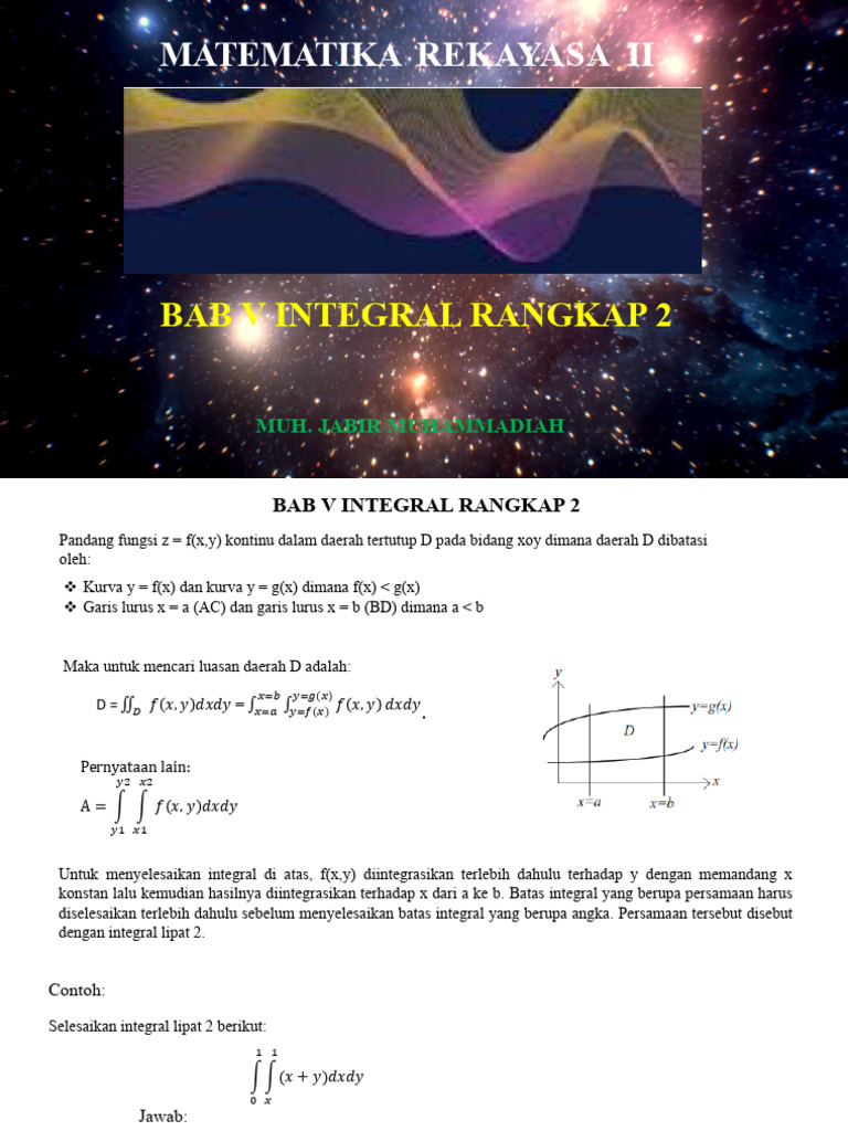 Integral Rangkap 2 | PDF