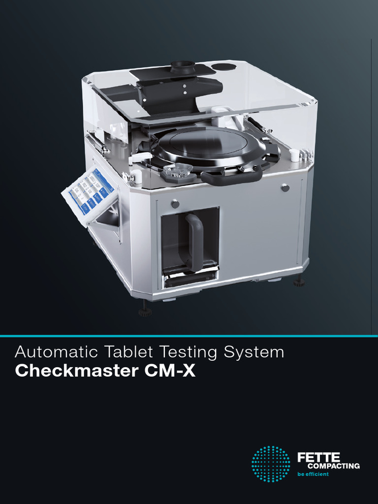 Checkmaster CM X - EN | PDF | Tablet (Pharmacy) | Tablet Computer