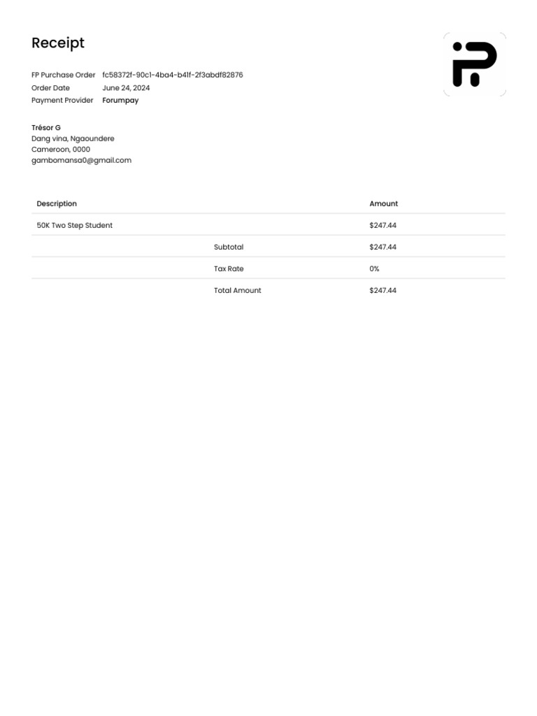 Receipt | PDF