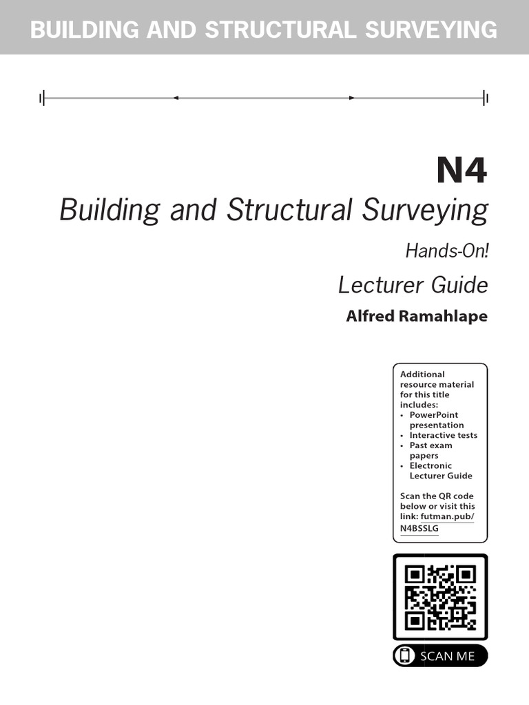 N4 Building and Structural Surveying Lecturer Guide | PDF | Surveying | Science