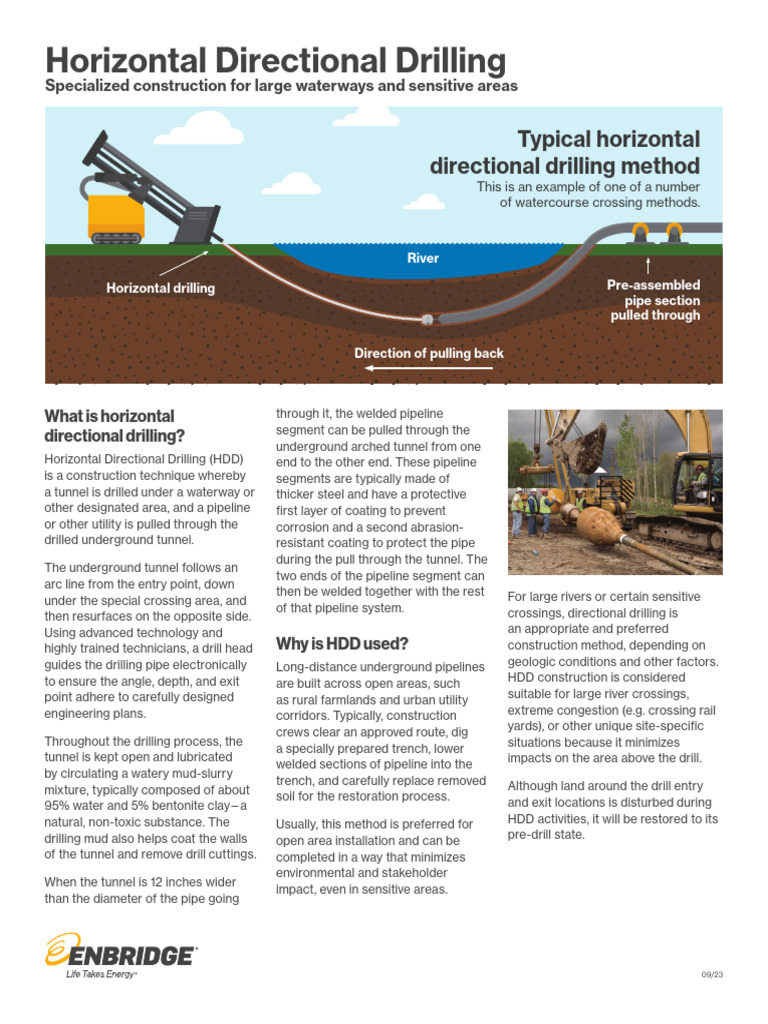 FS Horizontal Directional Drilling | PDF | Tunnel | Oil Well