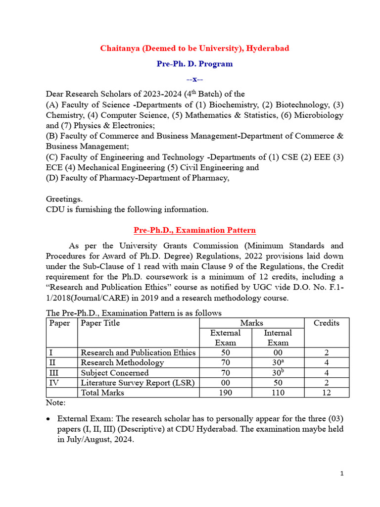 Scheme of Examination and Blue Print | PDF | Open Access | Plagiarism