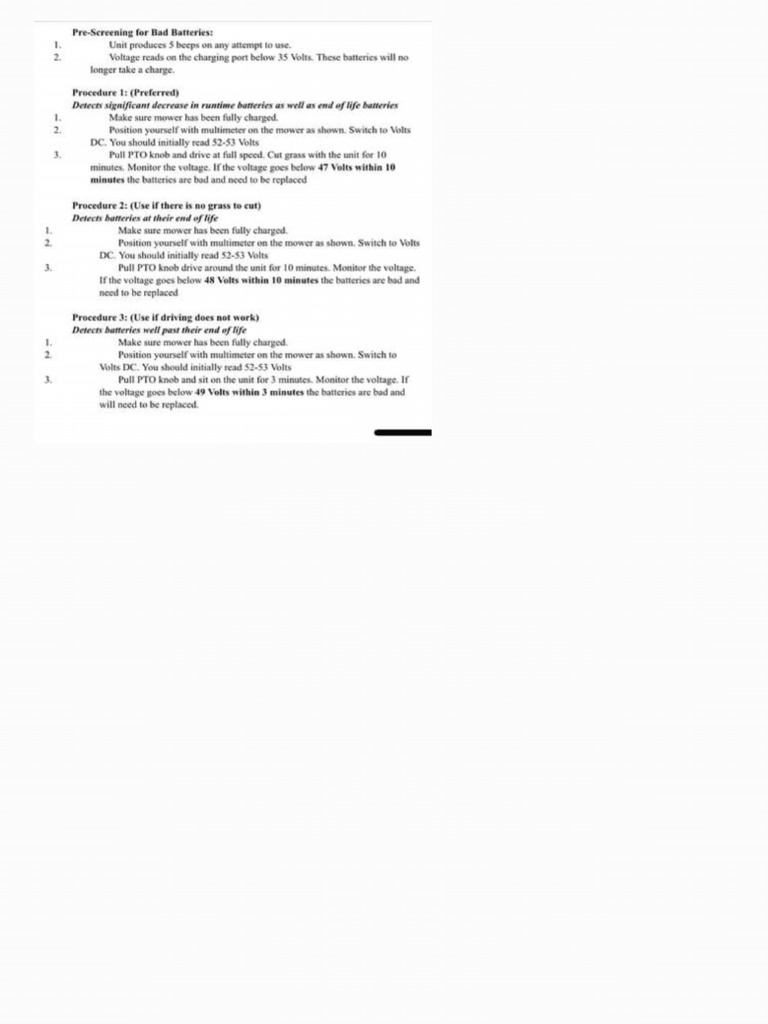 Ryobi Battery Test | PDF