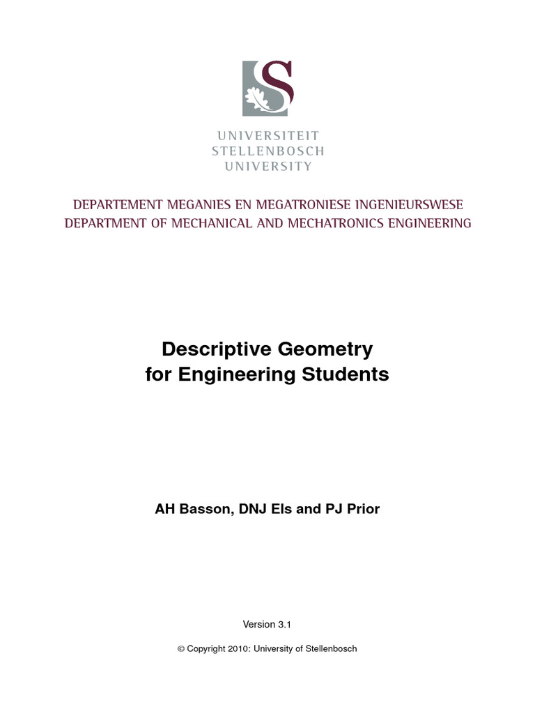 Engineering Drawings Textbook | PDF | Line (Geometry) | Triangle