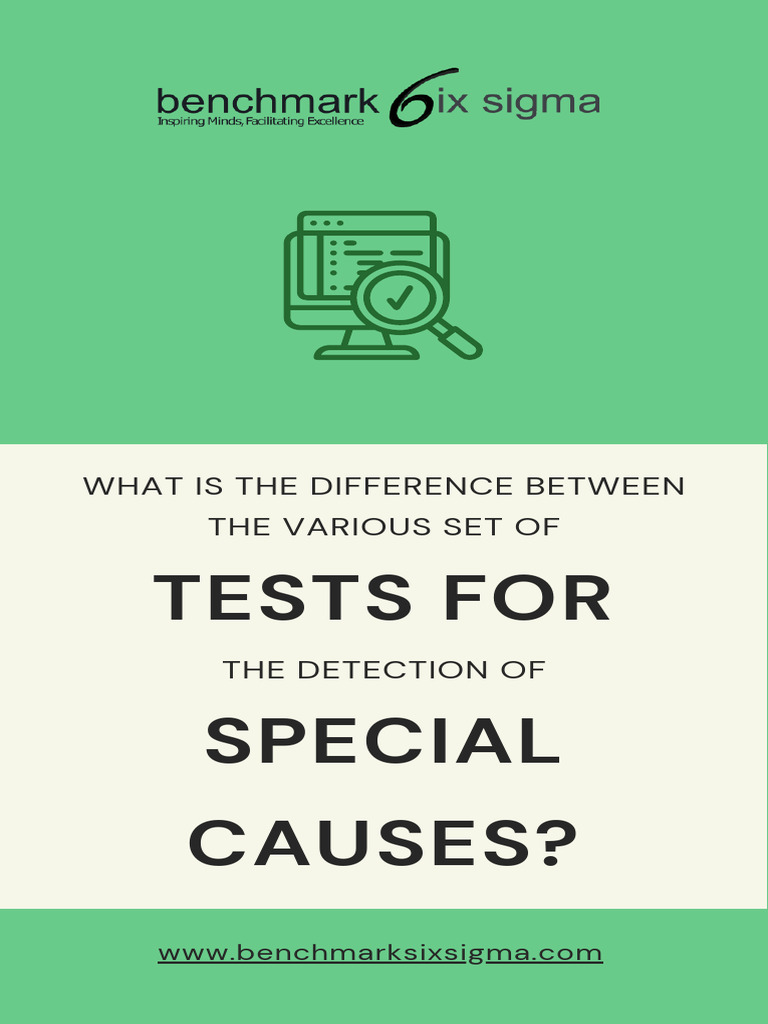 Tests For Special Causes | PDF