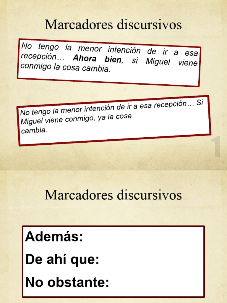 Marcadores Discursivos | PDF | Lingüística