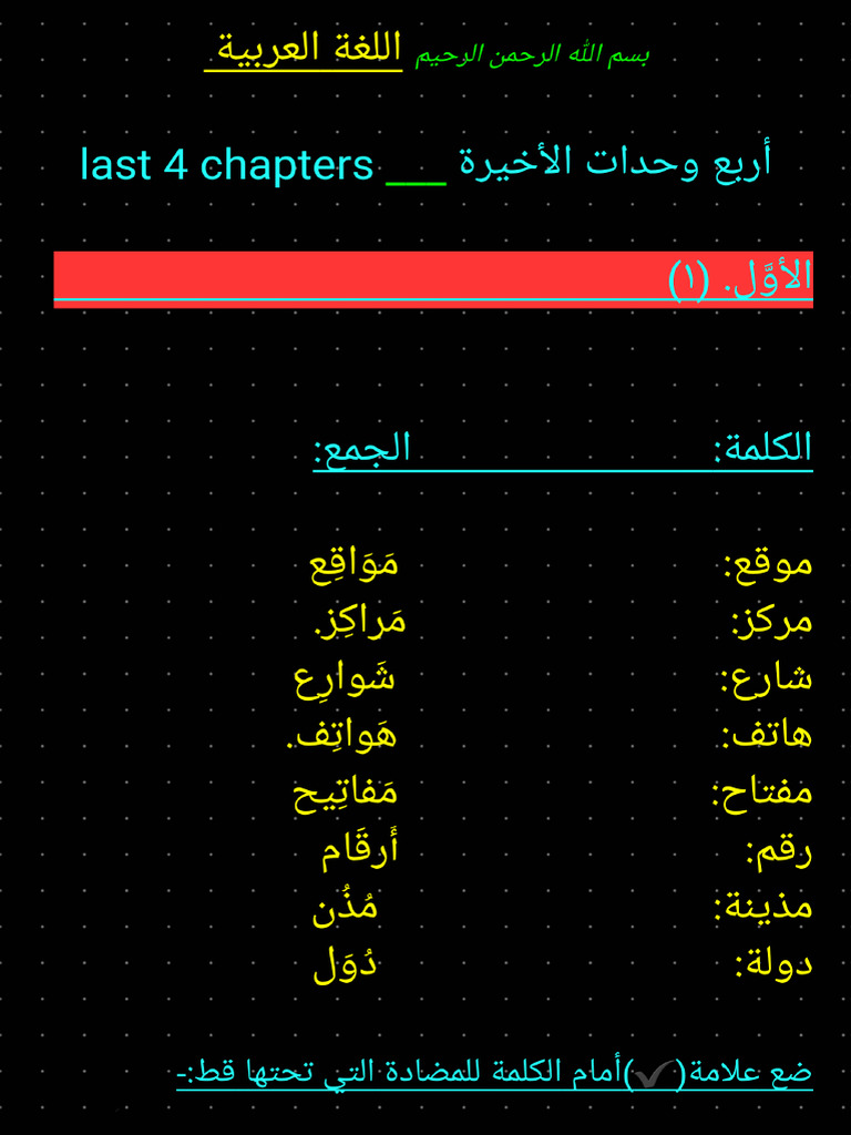 Arabic Language! Wonderful - 240617 - 205907 | PDF