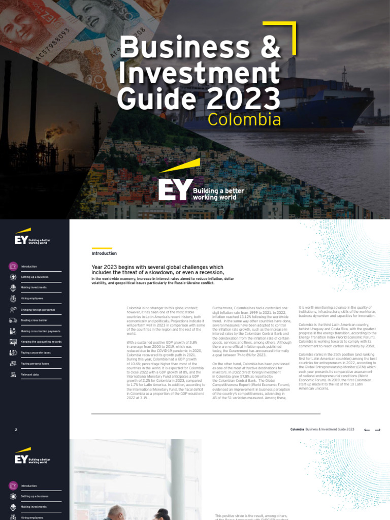 Ey Business Guide 2023 | PDF | Taxes | Colombia