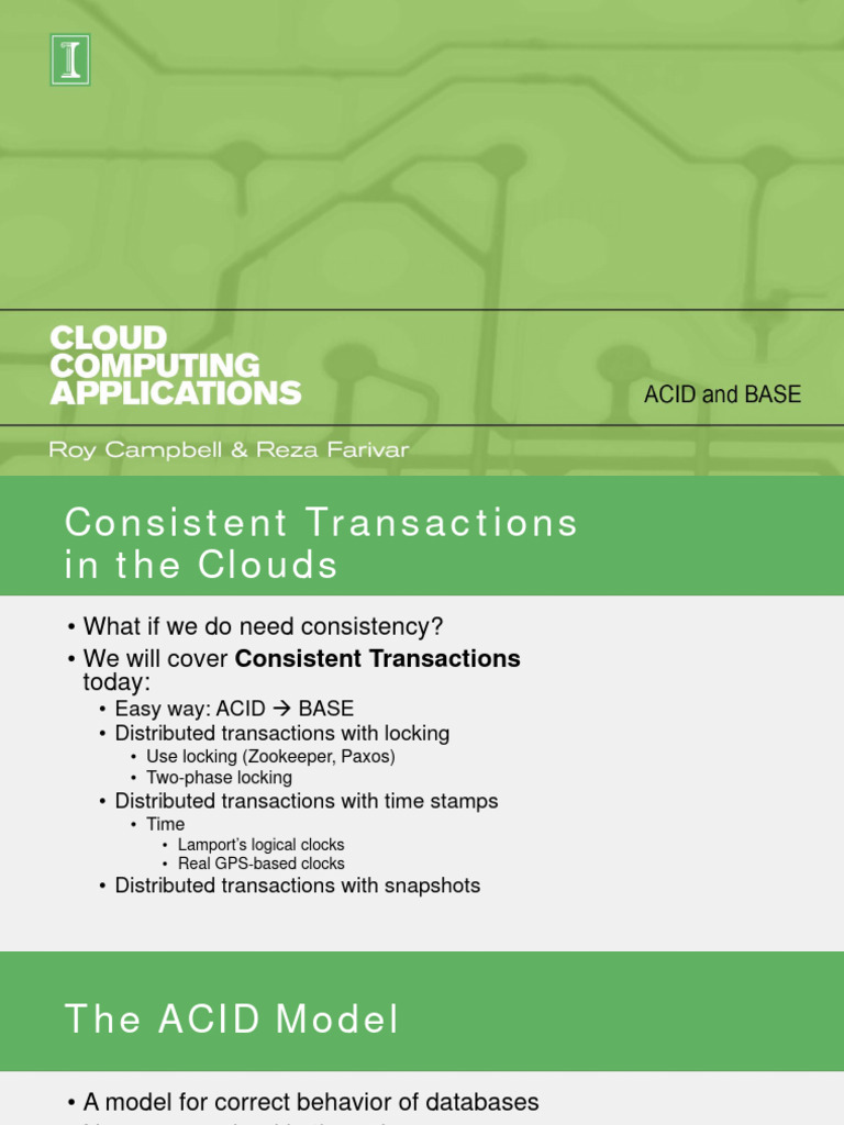ACIDand Base | PDF | Acid | Database Transaction