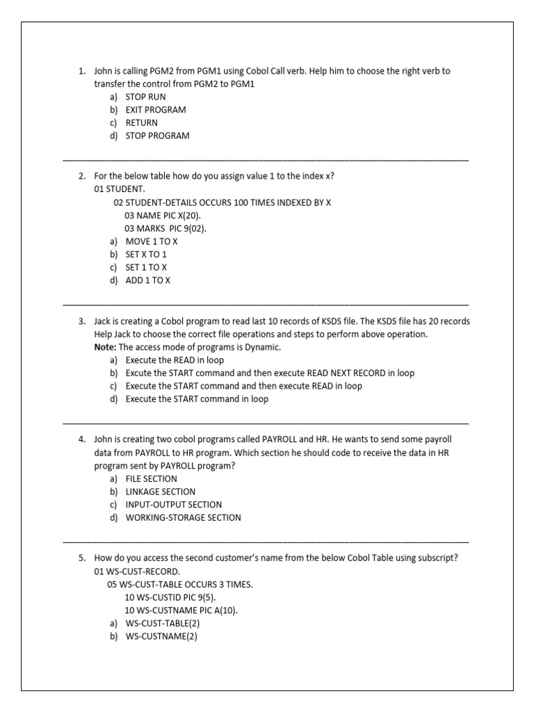 MCQ 3 Ad | PDF | Parameter (Computer Programming) | Control Flow