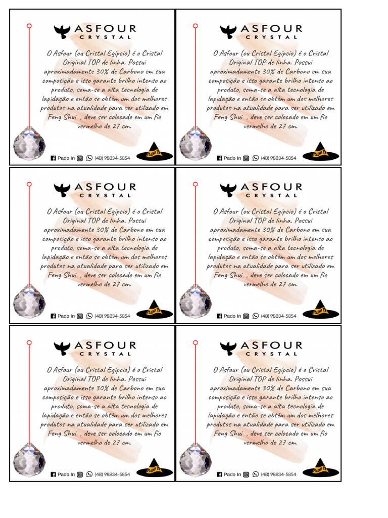 asfour cristal | PDF