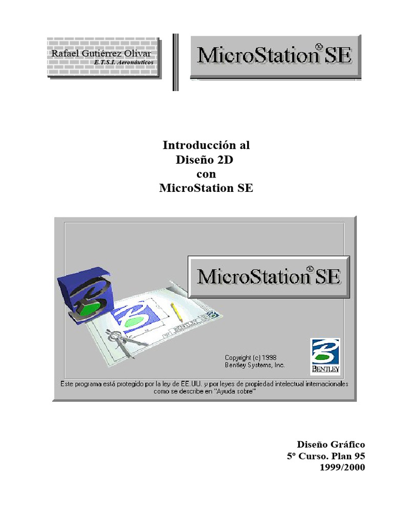 MicroStation 2d | PDF | Ventana (informática) | Archivo de computadora