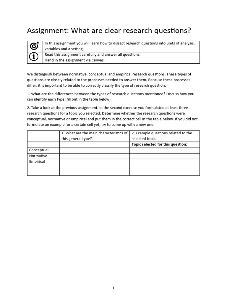 Unit 2 Assignment Without Answers Pdf Question Cognition