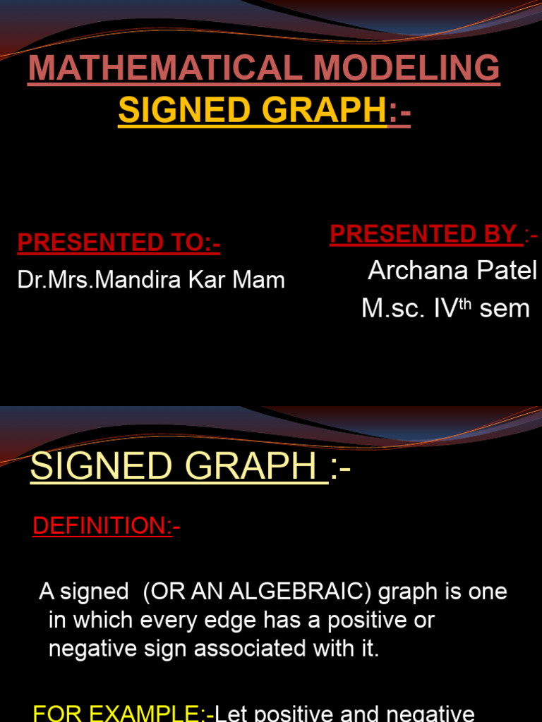 Signed Graph | PDF | Theoretical Computer Science | Combinatorics