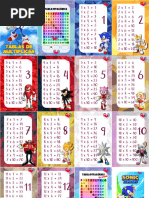 Tablas Minecraft PDF | PDF