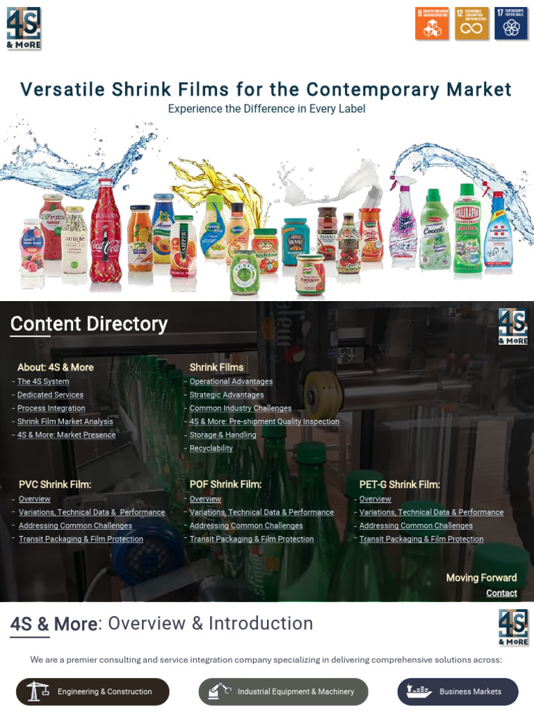 4S and More Shrink Films | PDF | Procurement | Strategic Management