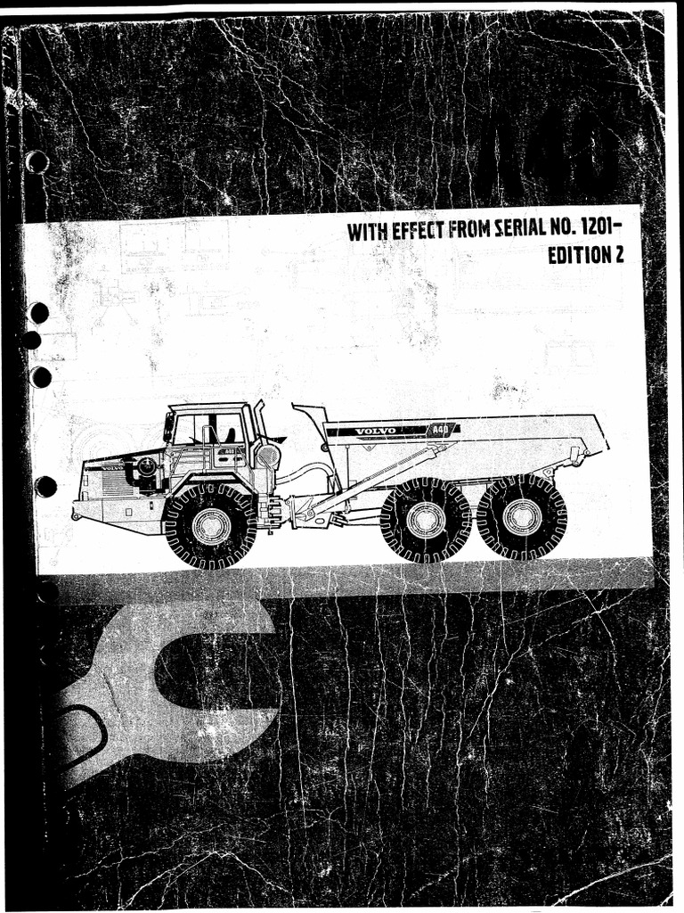 Volvo Service Manual A40 A4 | PDF