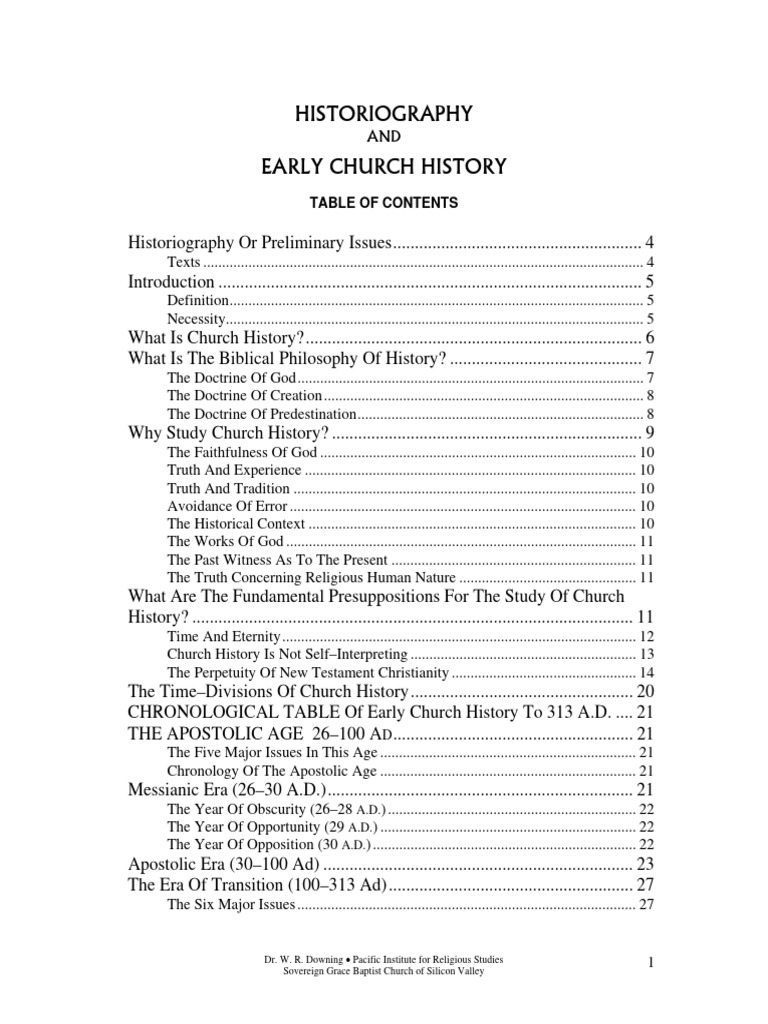 Early Church History 313 Ad | PDF | Bible | God