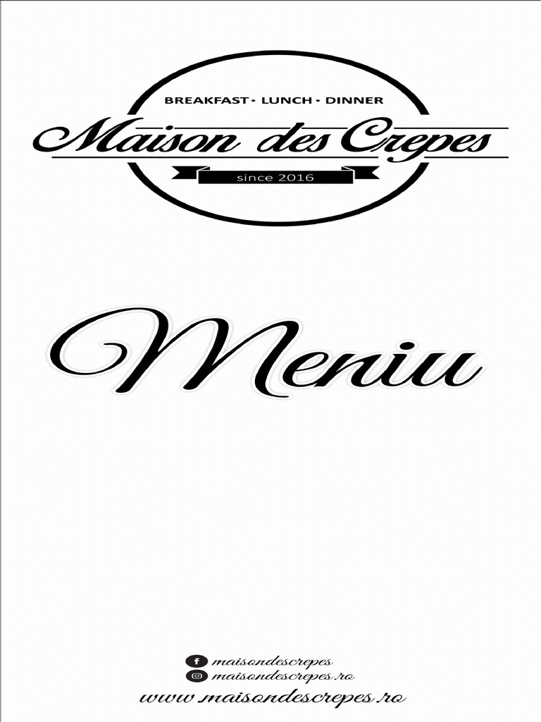 Meniu MDC Online 1 | PDF