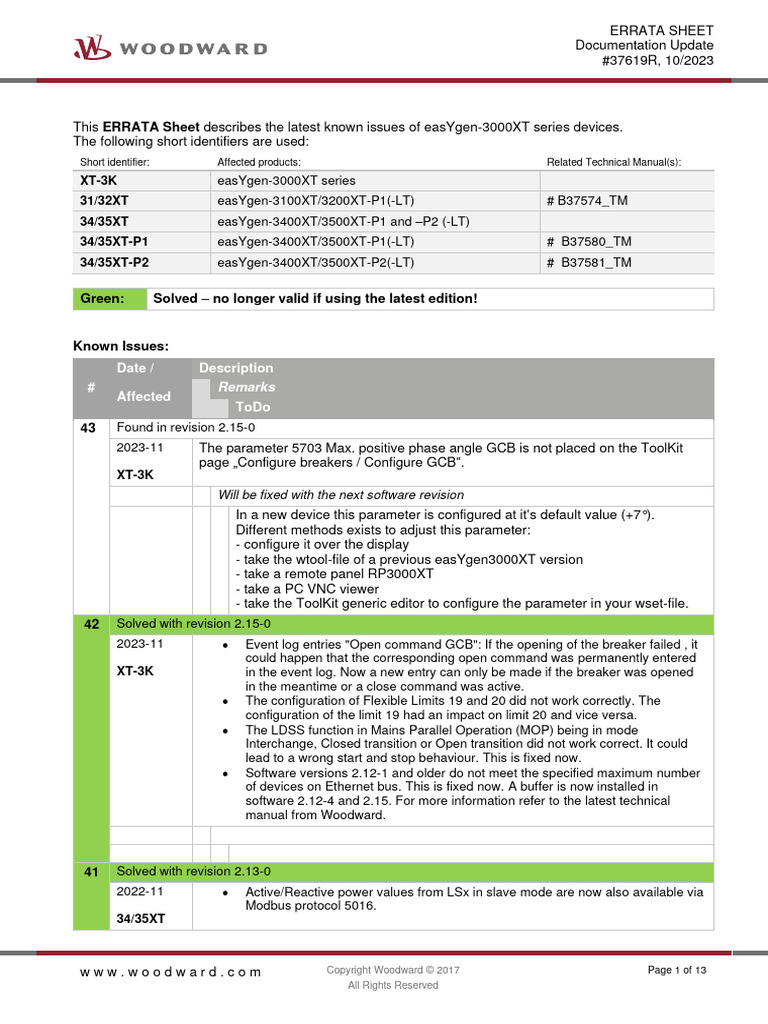 B37619 ES easYgen-3000XT R | PDF | Computing | Computer Engineering