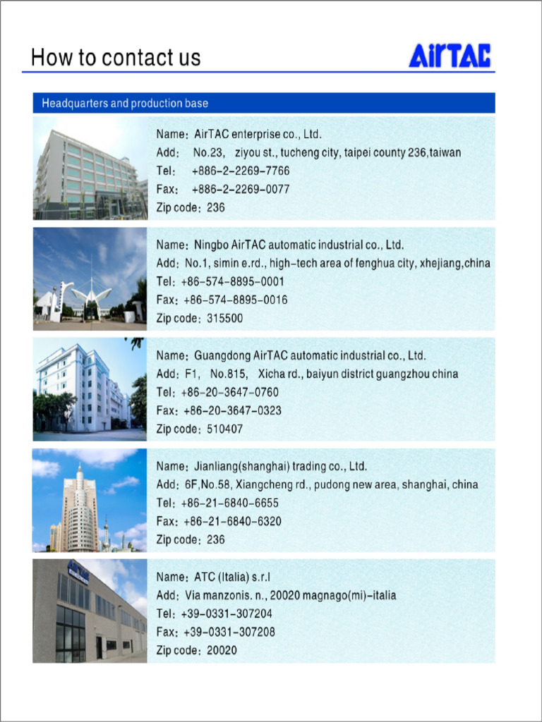 airtac_english | PDF