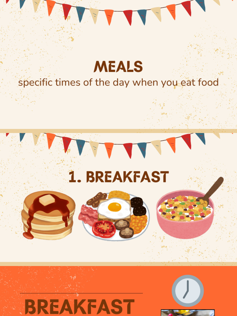 Understanding Meal Courses | PDF | Wellness