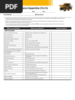 Skid Steer Safety and Maintenance Checklist | PDF | Loader (Equipment ...