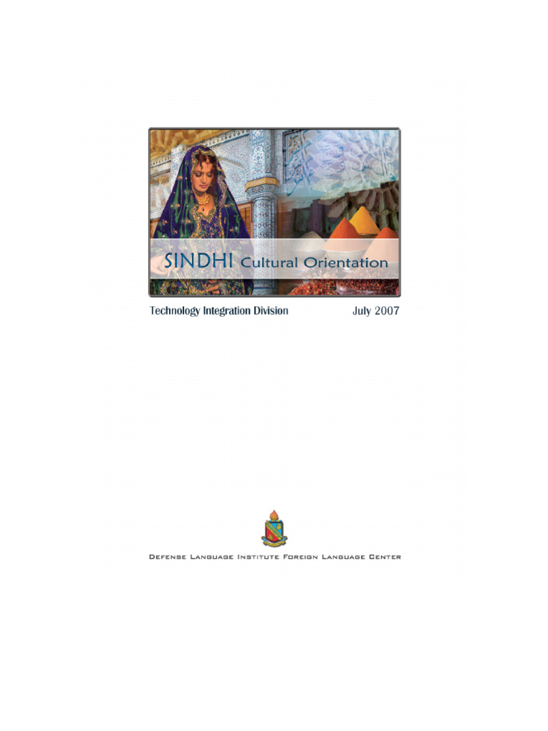 Sindhi | PDF | Sindh | Karachi