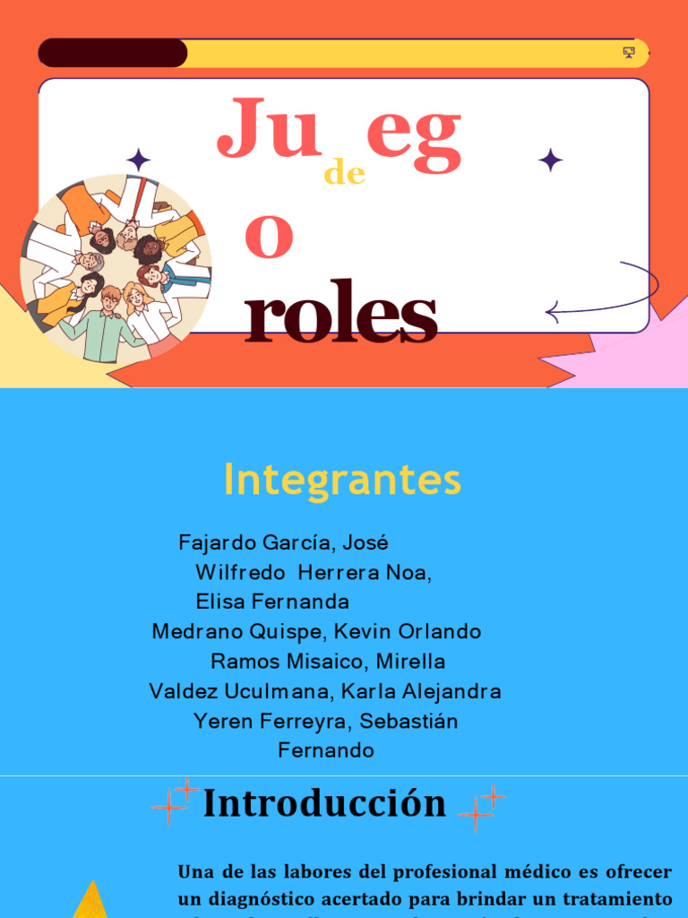Juego Roles | PDF | Aprendizaje | Toma de decisiones