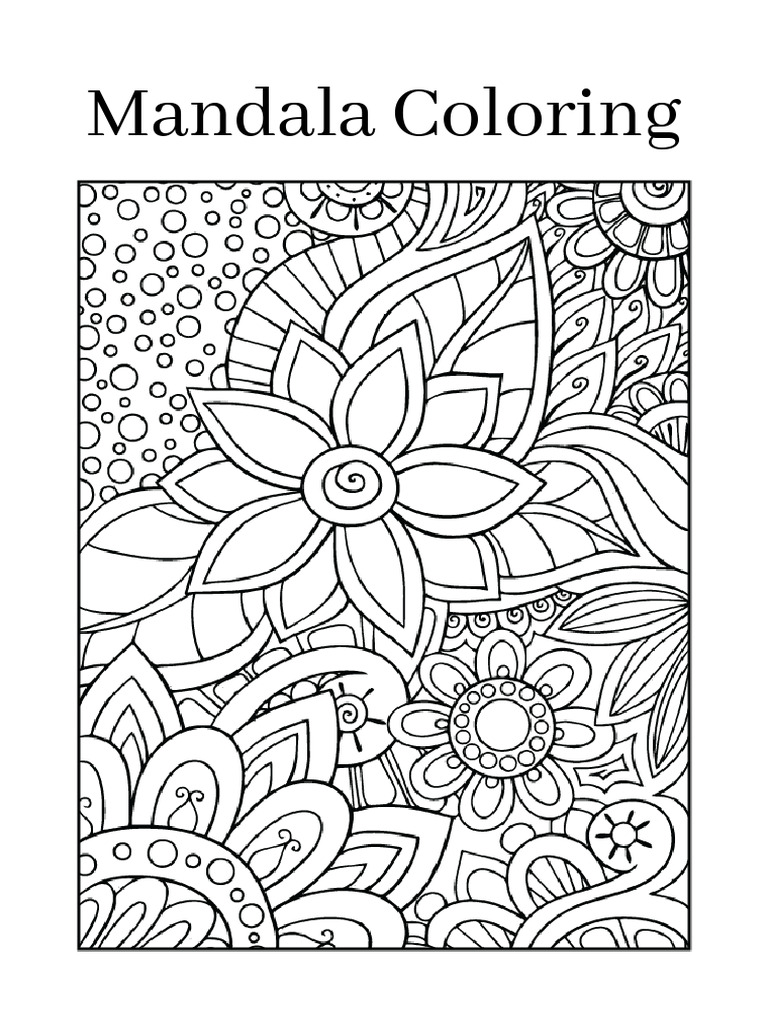 Mandale de Colorat | PDF | Art | Lifestyle