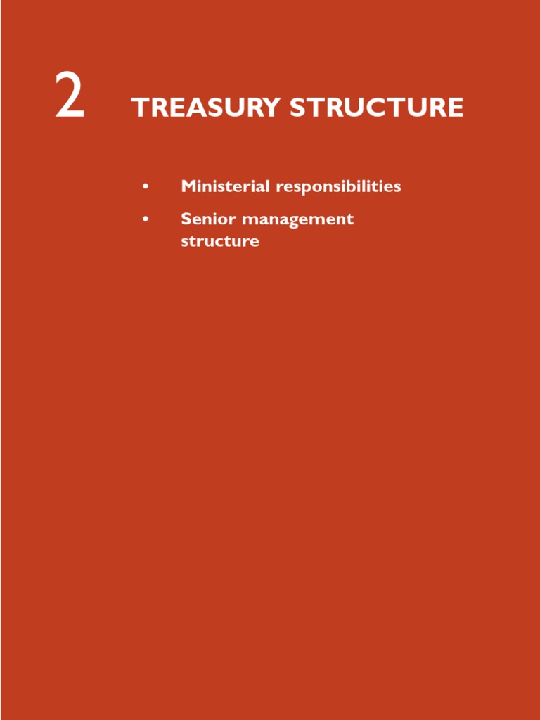 Chapt 2 Treasury Structure | PDF | Hm Treasury | Excise