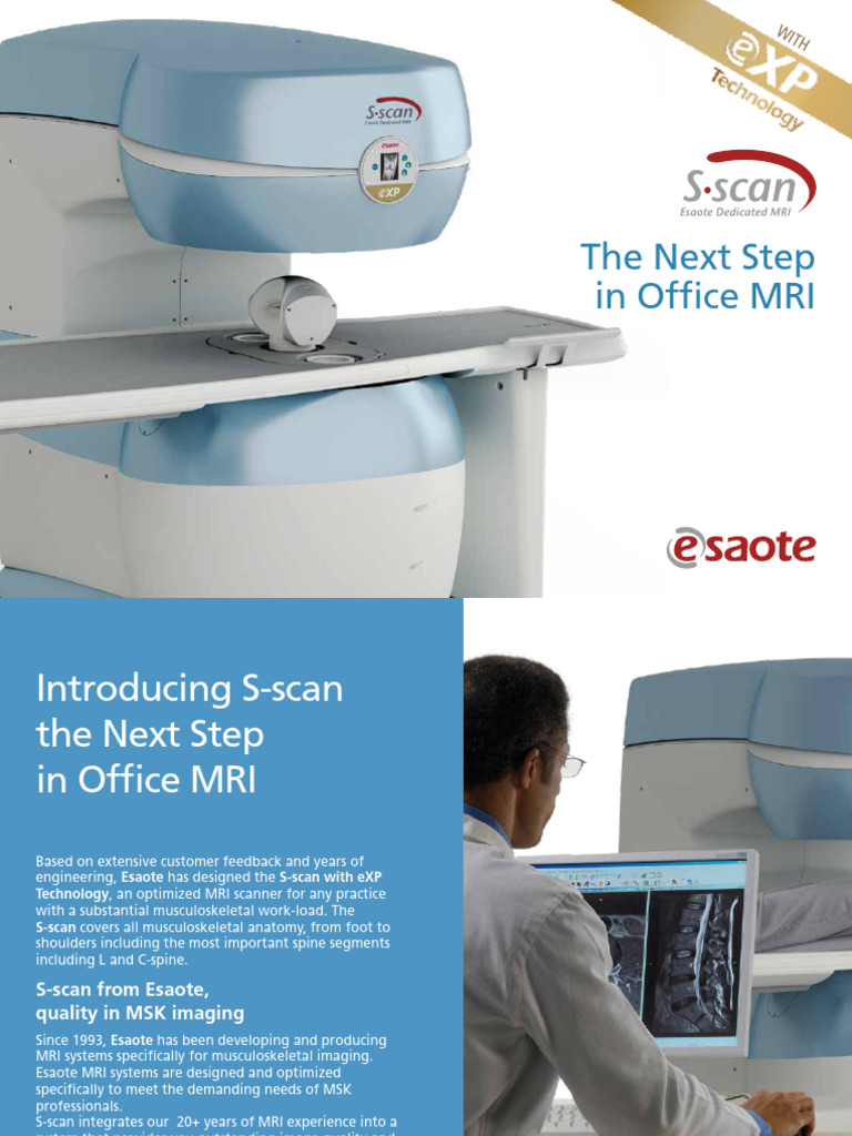 S-Scan 8330798000MA V08 0618 LR | PDF | Magnetic Resonance Imaging | Shoulder