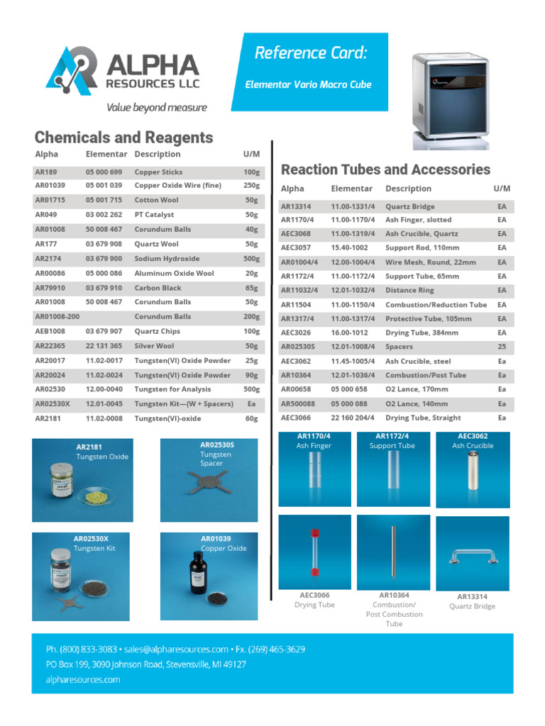 Vario Macro Cube | PDF | Oxide | Tungsten
