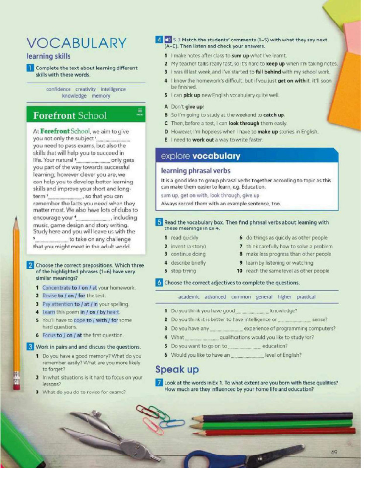 Vocabulary Fce | PDF