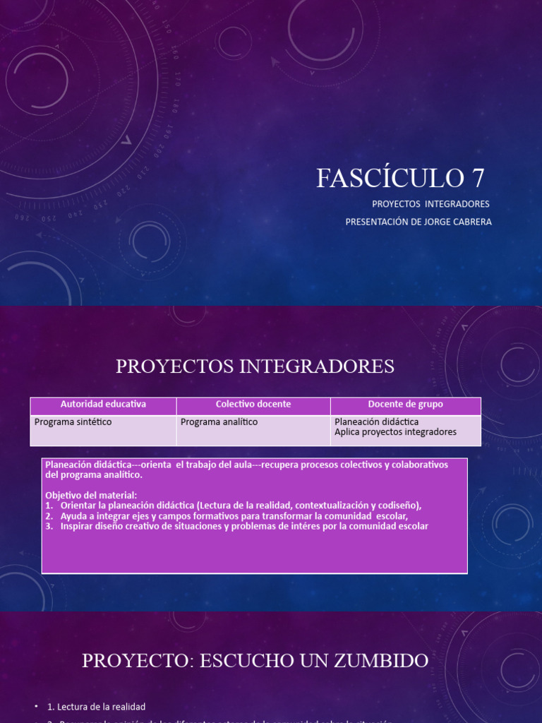 Tema 7 Proyectos Integradores | PDF | Crecimiento personal y profesional | Arte