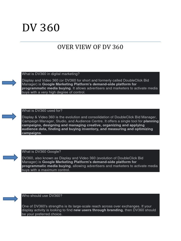 DV360 PDF | PDF | Advertising | Inventory