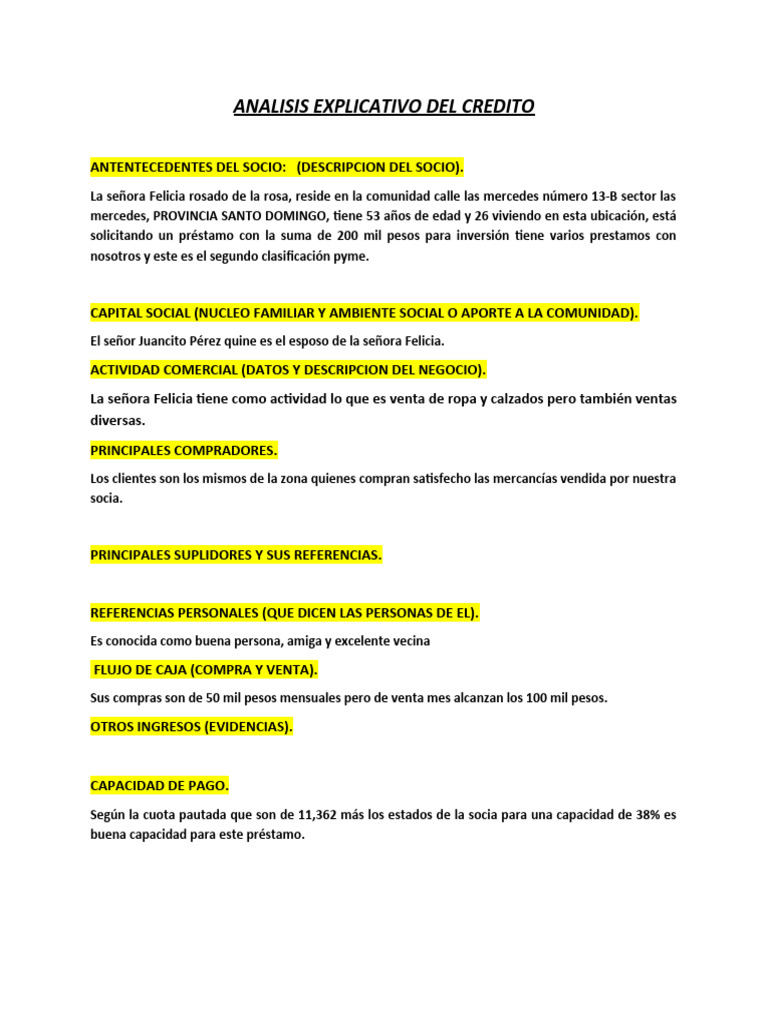 Felicia Rosado de La Rosa | PDF