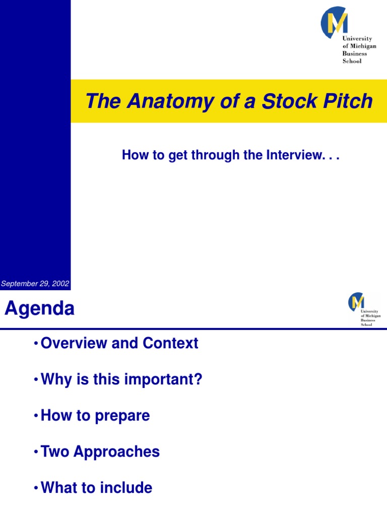 Mastering Stock Pitch Techniques | PDF | Stocks | Valuation (Finance)
