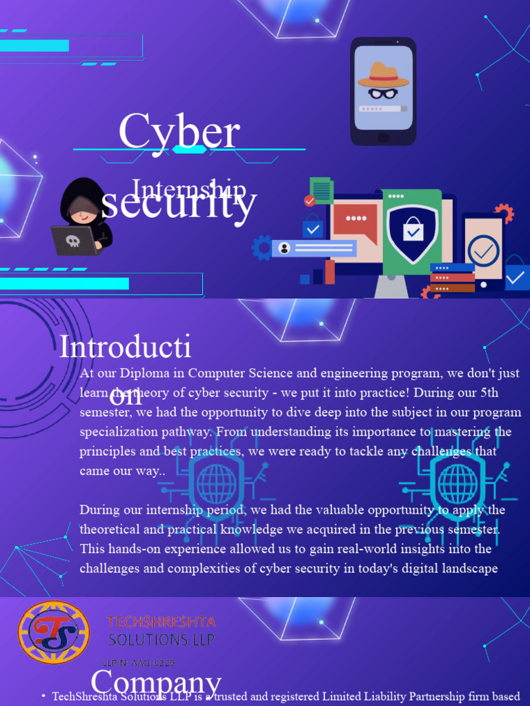 Internship | PDF | Security | Computer Security