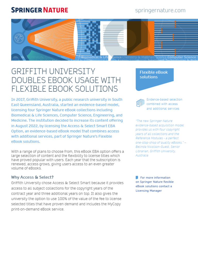 Griffith University Case Study | PDF | Science | Social Sciences