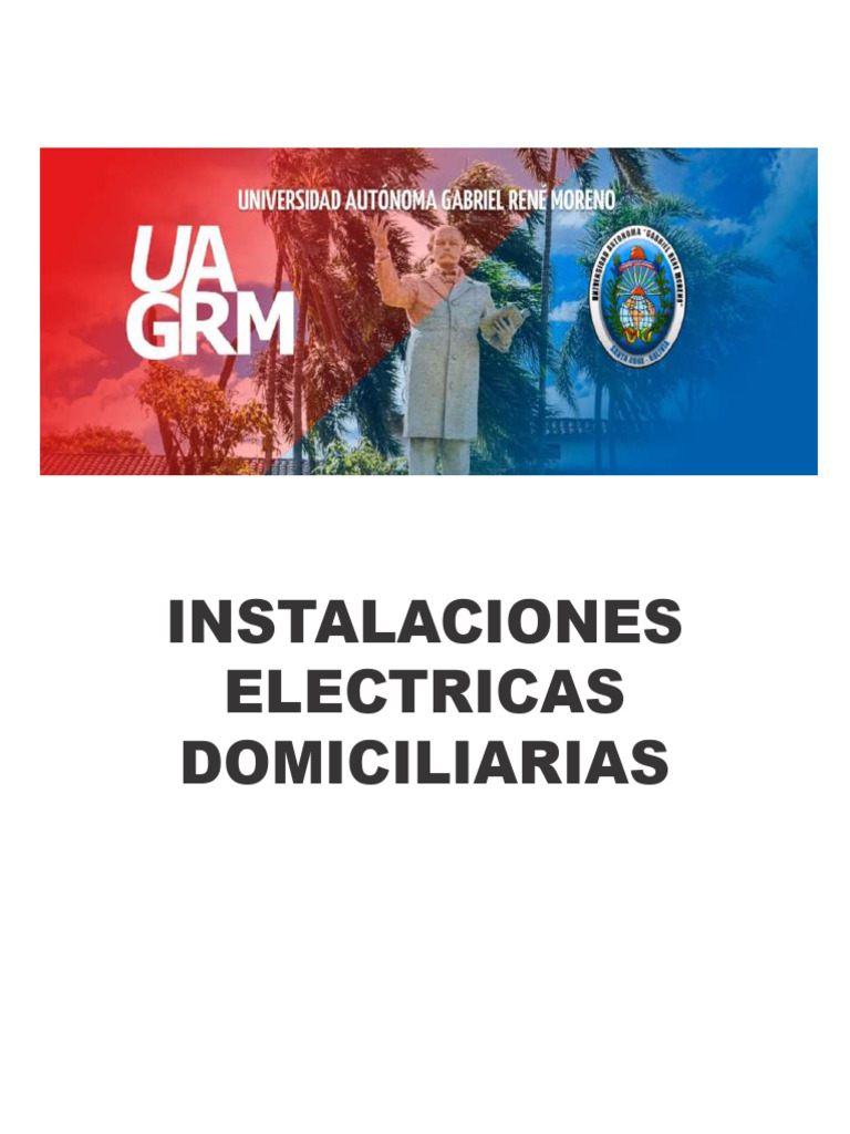 Manual de Electricidad Domiciliaria | PDF | Cambiar | Lámpara fluorescente