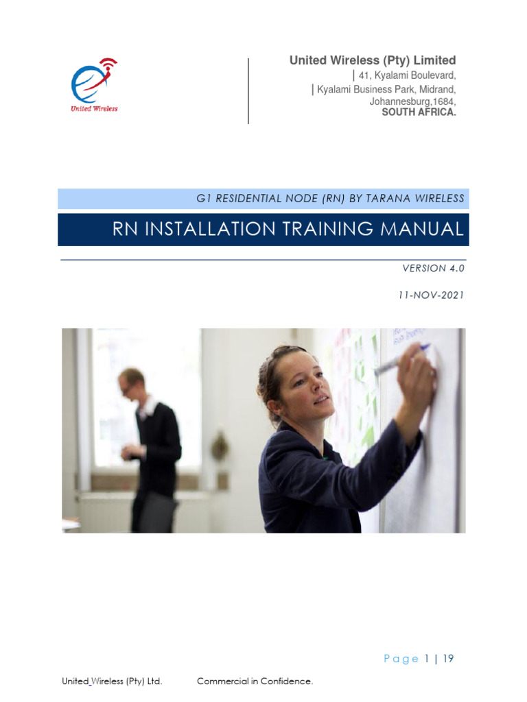 RN Installation Training Manual-RevD | PDF | Electrical Connector ...