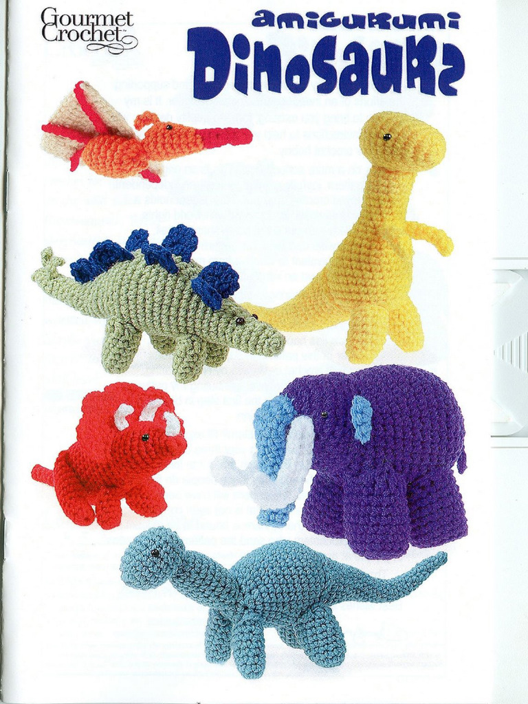 Amigurumis Dinosaurios | PDF