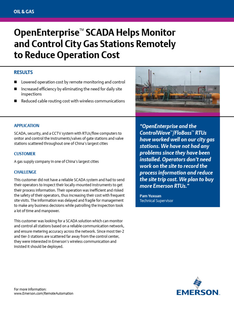 Case Study Openenterprise Scad | PDF | Scada | Automation