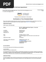 Microsoft Exam Booking Guide | PDF