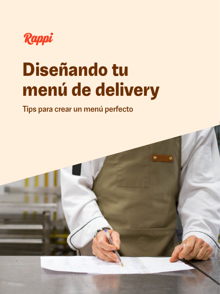 CO Rappi Disenando Tu Menu de Delivery | PDF | Restaurantes | Hamburguesas