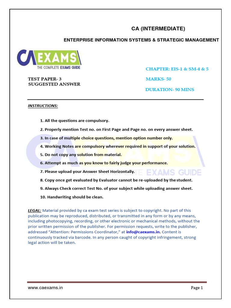 Enterprise Information Systems Strategic Management 166928928820221124041108 | PDF | Risk ...