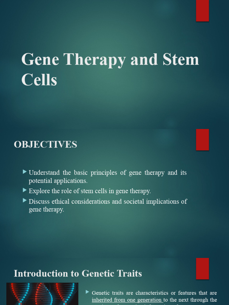 F W 6-Gene-Therapy | PDF | Gene Therapy | Genetic Disorder