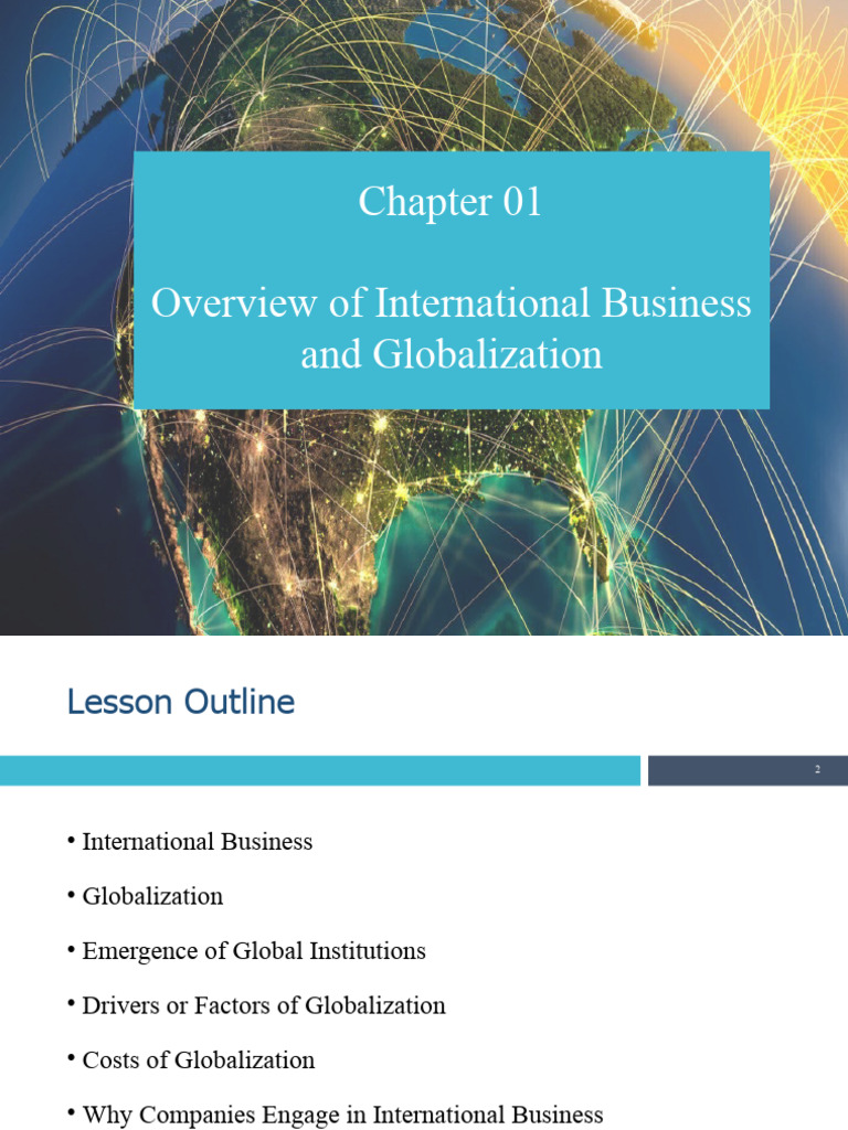 Chapter 01 Globalization | PDF | Globalization | International Business