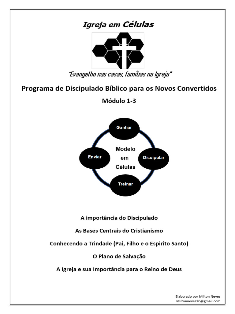 1 Módulo de Discipulado | PDF | Jesus | Fé